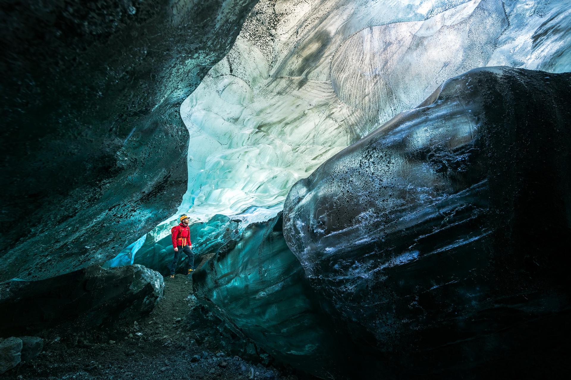 The Secrets of the Crystal Ice Cave in Iceland