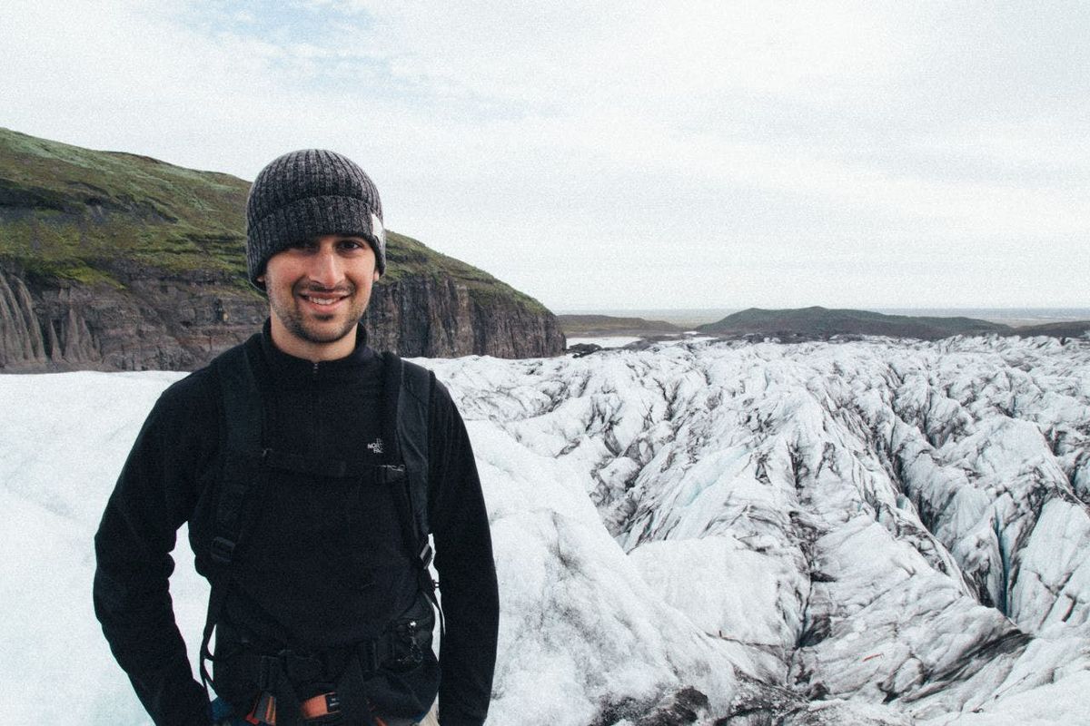 Jake goes for the long glacier walk to see Interstellar film set ...