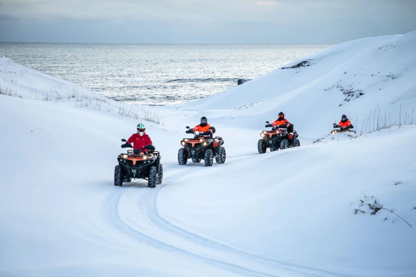 2-Hour Black Sand Beach ATV Tour | Icelandic Mountain Guides