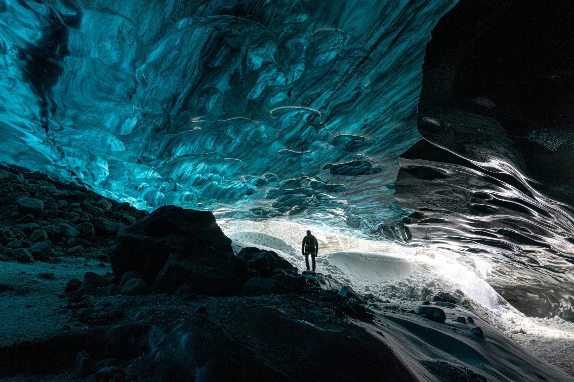 The Secrets of the Crystal Ice Cave in Iceland