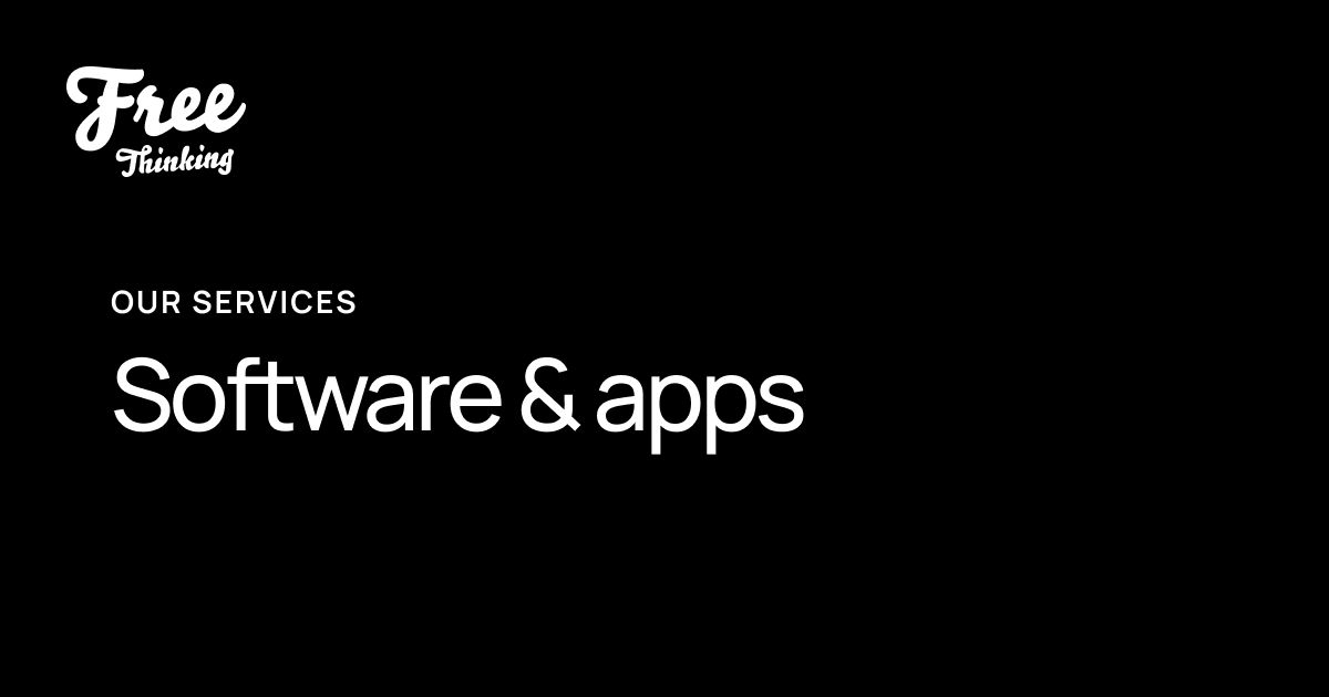 Software and App Development | Peterborough Developers | Free Thinking Design