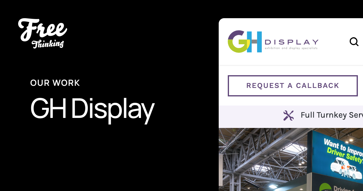 GH Display WooCommerce | Our Work | Free Thinking Design