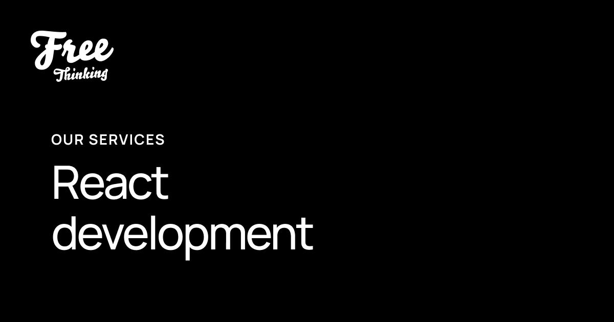 React And Nextjs Developers Free Thinking Design