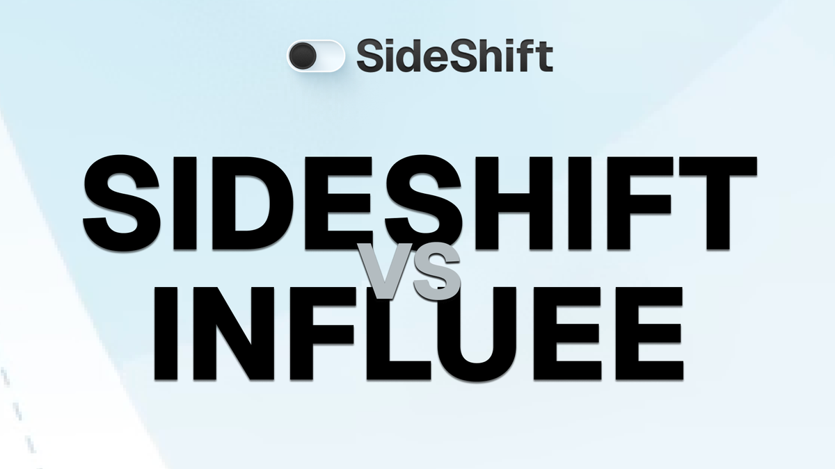 SideShift vs Influee: Which Platform Delivers Better UGC Performance ...