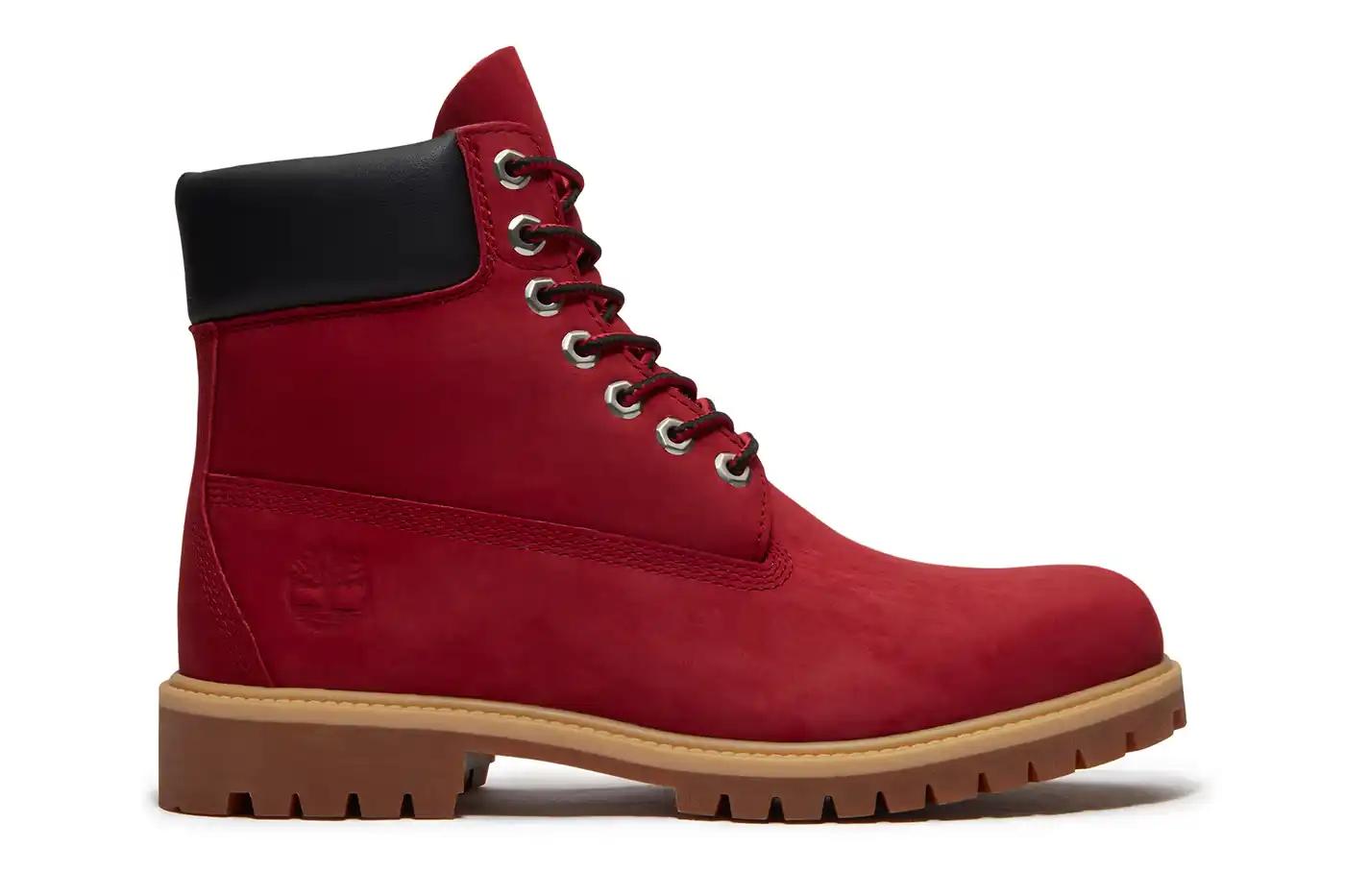 TIMBERLAND DROPS ALL-RED BOOTS FOR VALENTINE'S