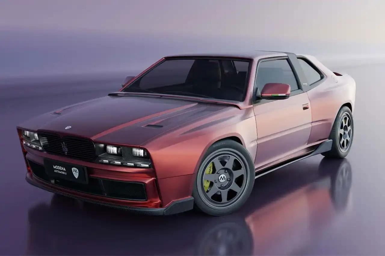 MODENA AUTOMOBILI REVIVES ICONIC MASERATI BITURBO-SHAMAL WITH PROJECT MA-01