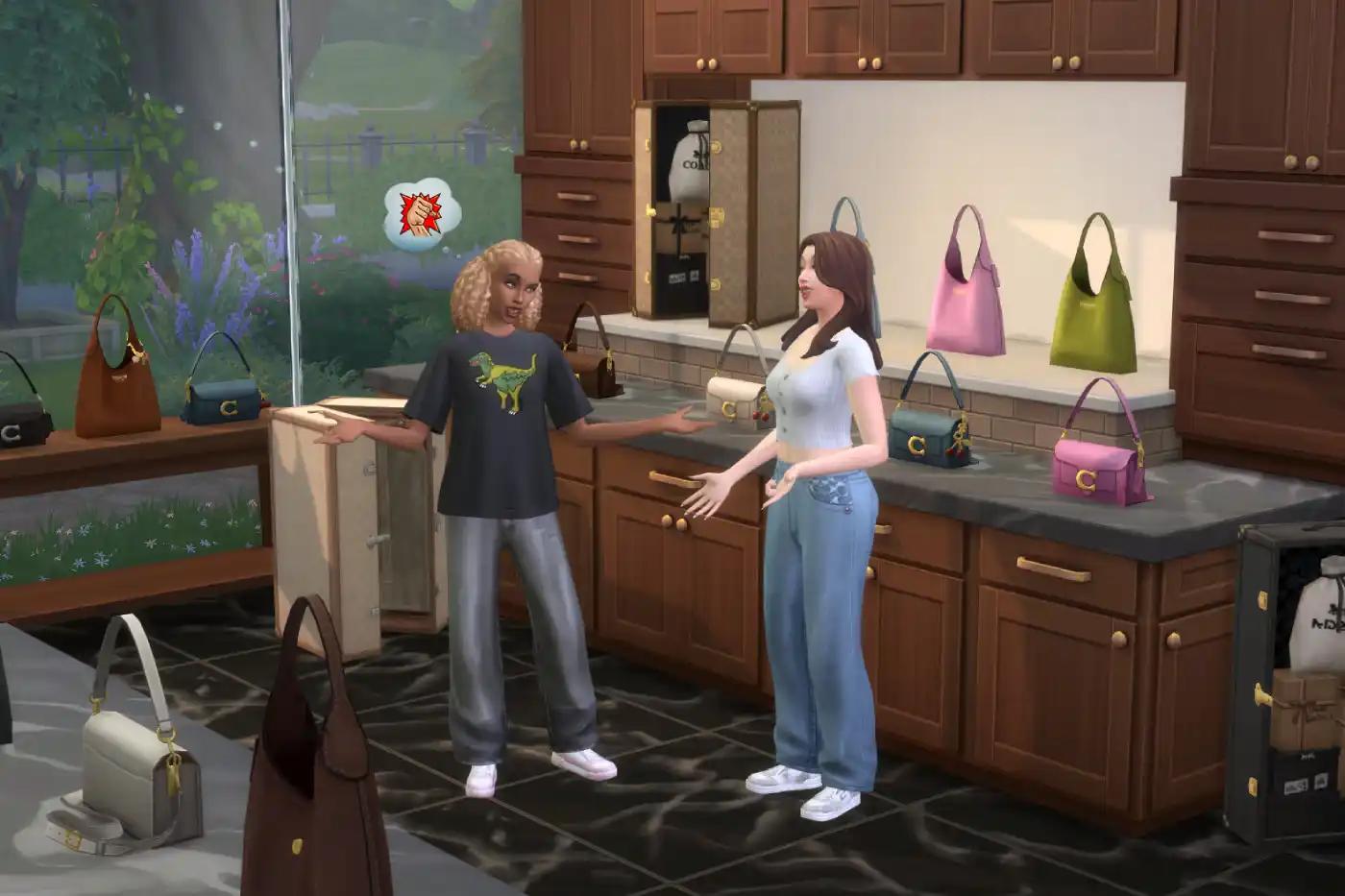 COACH LAUNCHES FREE COLLECTION IN THE SIMS 4