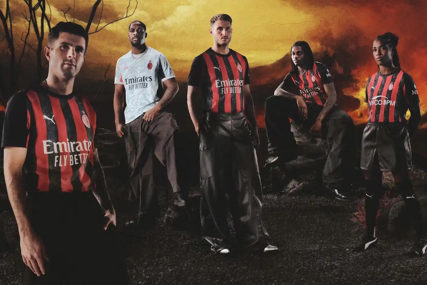 AC MILAN UNVEILS DEVIL-INSPIRED 2025/26 HOME KIT