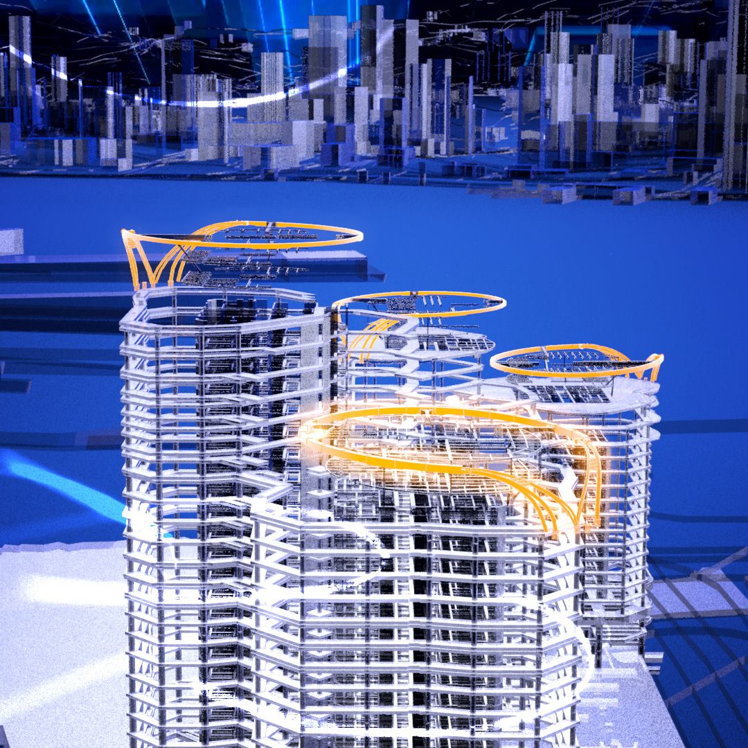 HALO RINGS – International Gateway Center | Goldwave