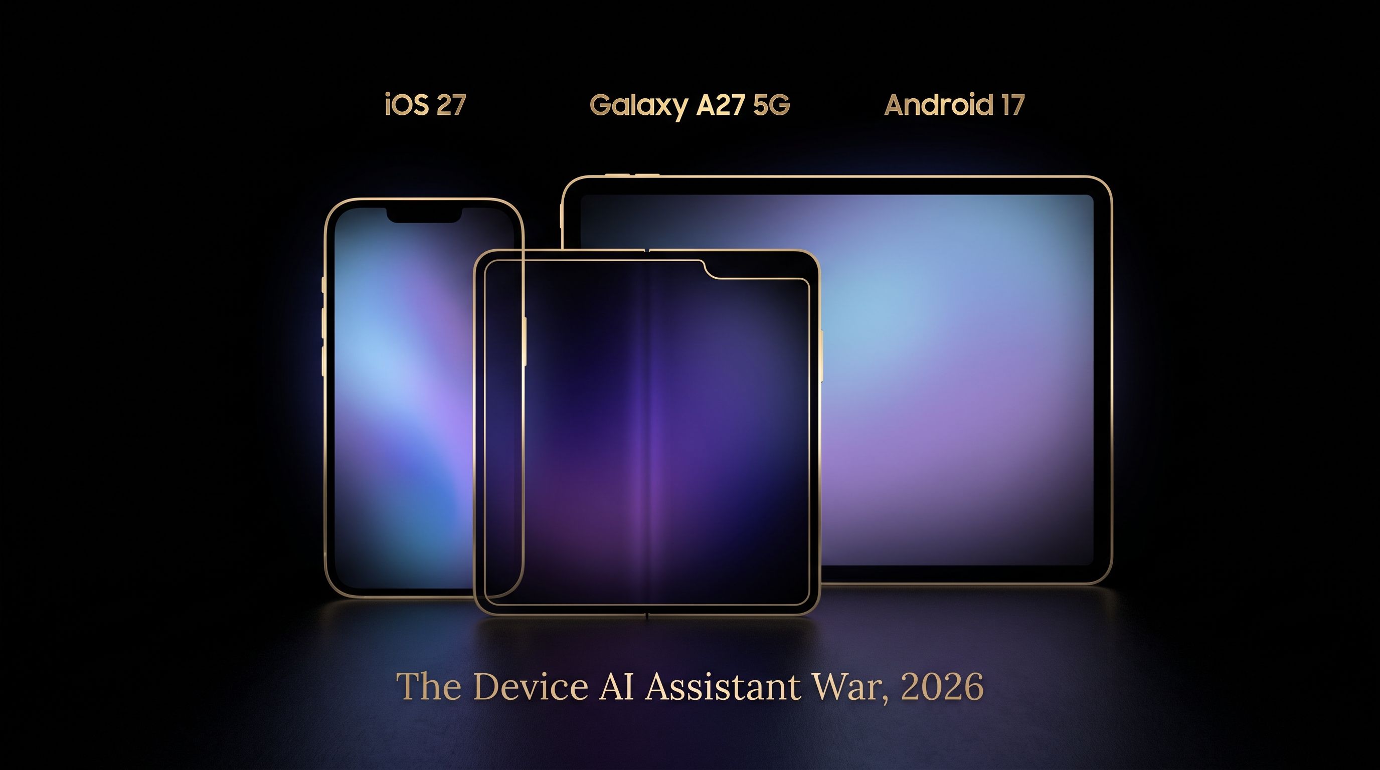 Device AI Assistant War 2026: Apple, Samsung, Google