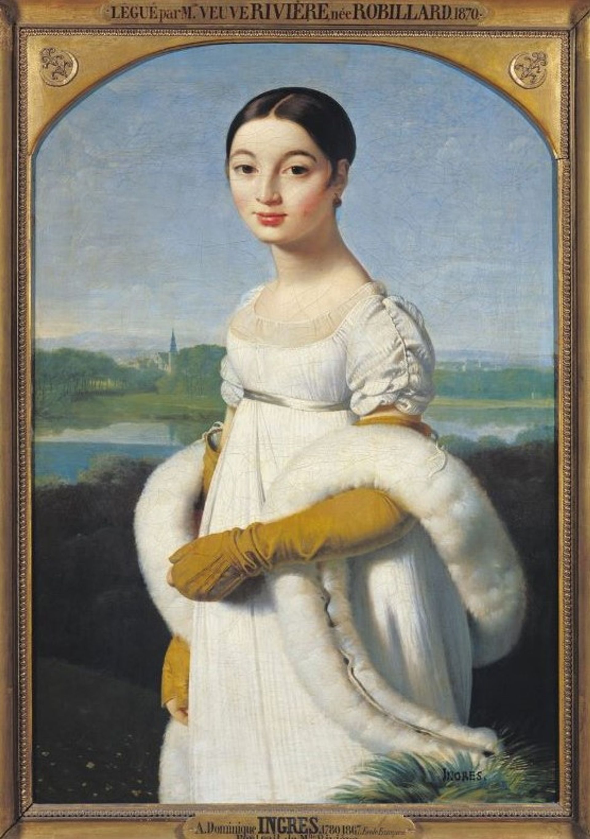 Dominique de Font-Réault choisit le portrait de Mademoiselle Caroline ...
