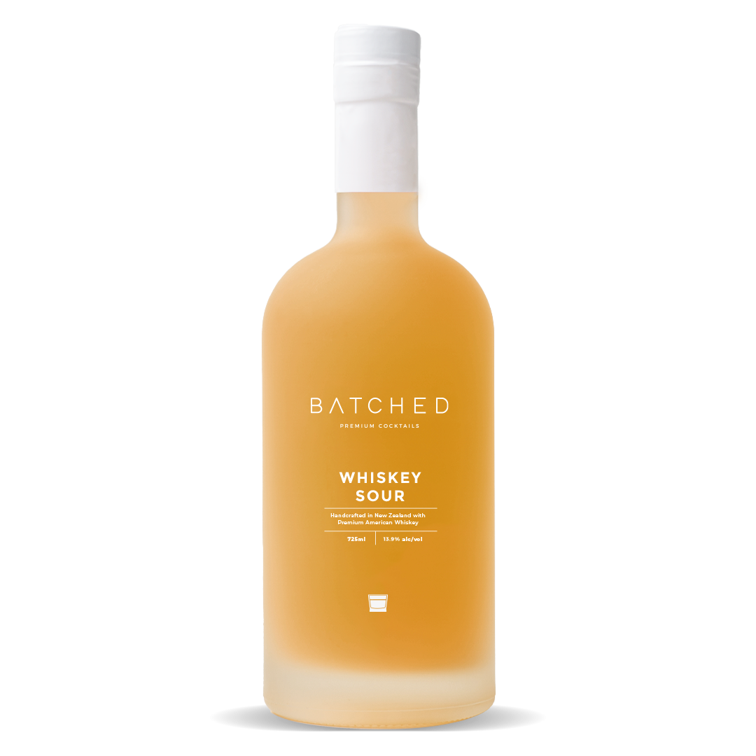 Premium Liquor | Batched Gin Sour - Strawberry & Rhubarb