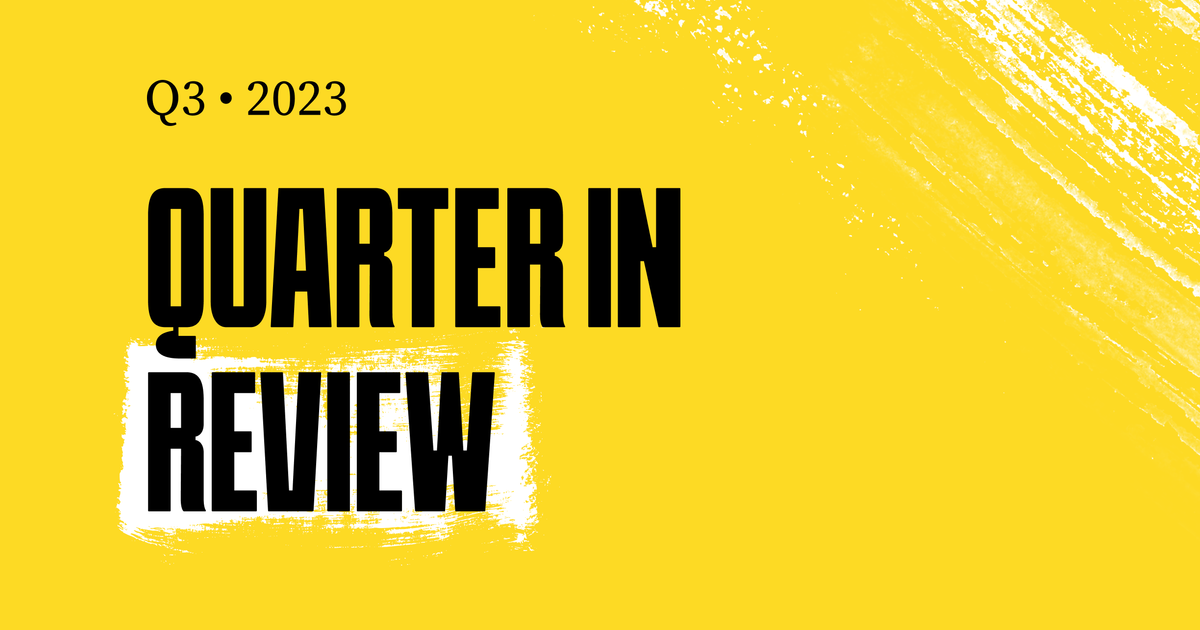 Stellar | Stellar Development Foundation Q3 2023 Review