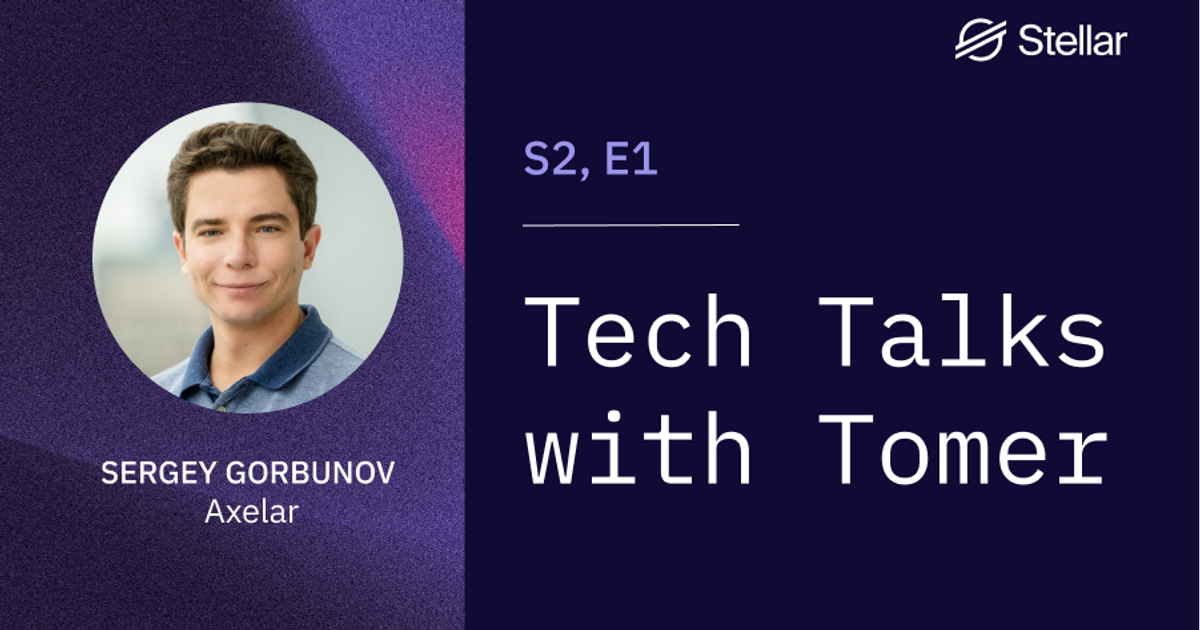 Stellar | Tech Talks with Tomer: Smart Contracts and Interoperability ... Stellar | Tech Talks with Tomer: Smart Contracts and Interoperability ...
