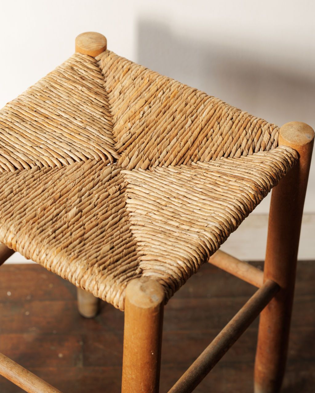 French Rush Stool - Light — Sylvie
