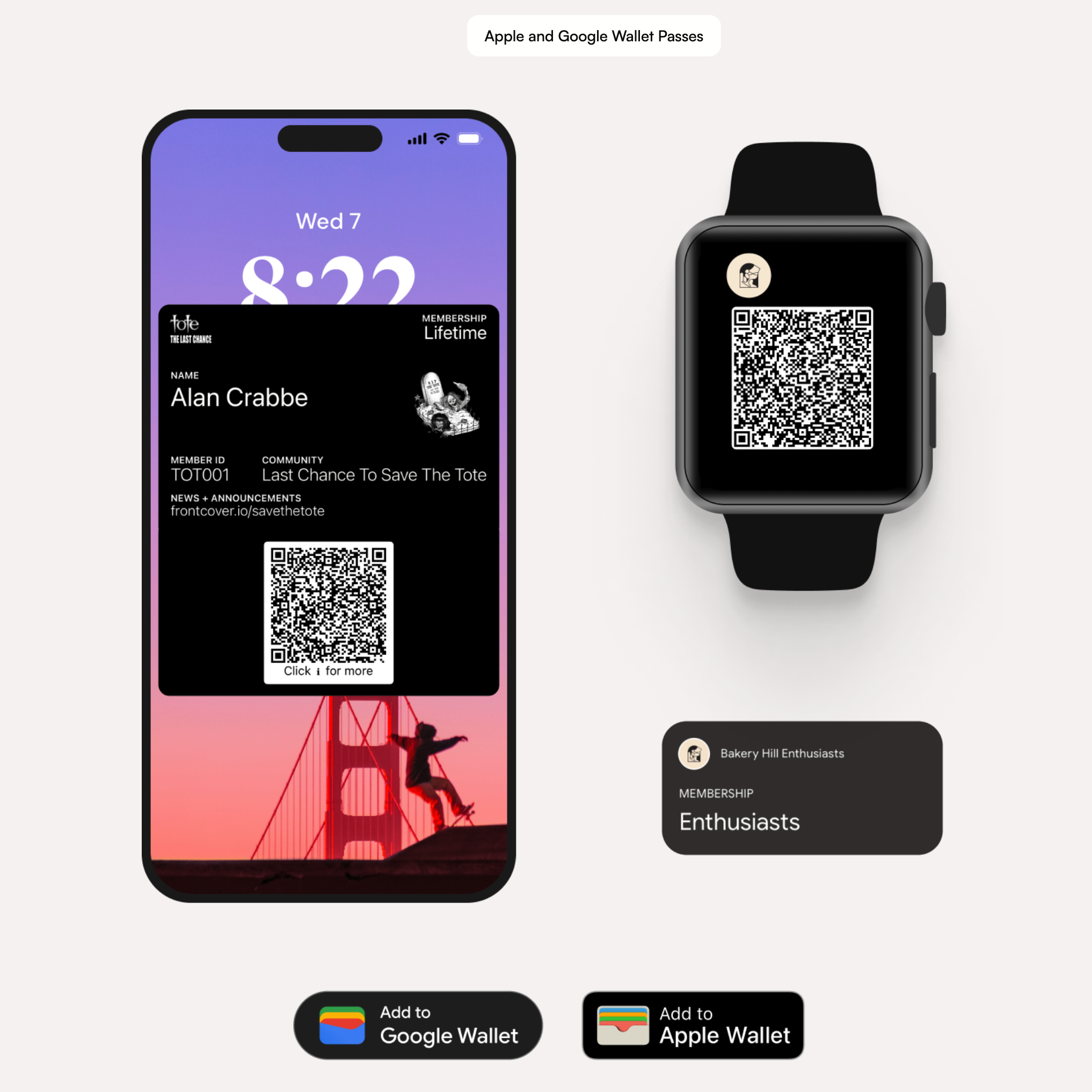 Creating Apple and Google Wallet passes with Frontcover | Frontcover