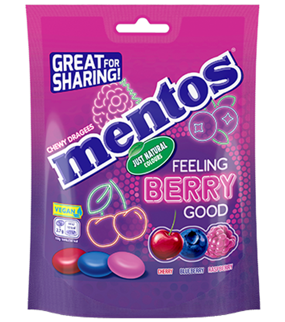 Mentos Feeling Berry Good Bag | Mentos UK
