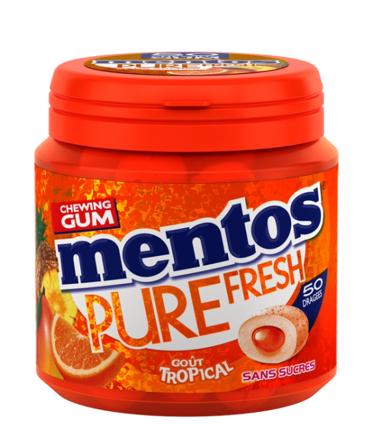 PURE FRESH GOÛT TROPICAL | Mentos France