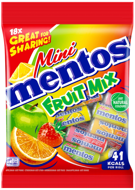 Mentos Mini Fruit | Mentos België