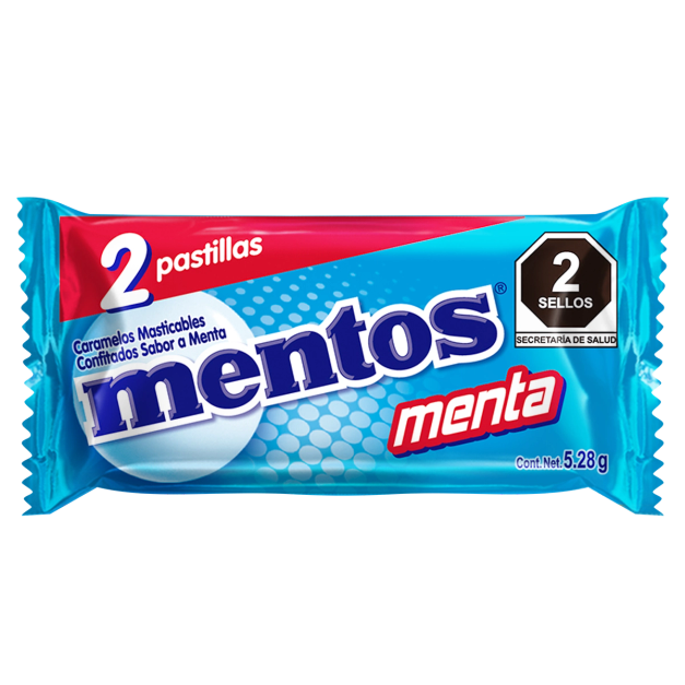 Mentos Menta Bipieza | Mentos Mexico