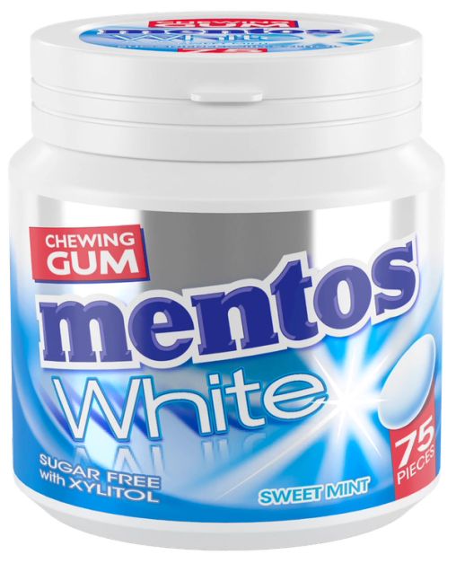 Mentos Gum White - Sweet Mint | Mentos Nederland