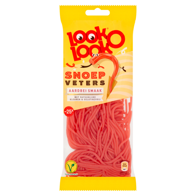 LOOK-O-LOOK SNOEPVETERS AARDBEISMAAK | Look O Look