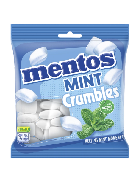 Mentos Mint Crumbles Bag | Mentos UK