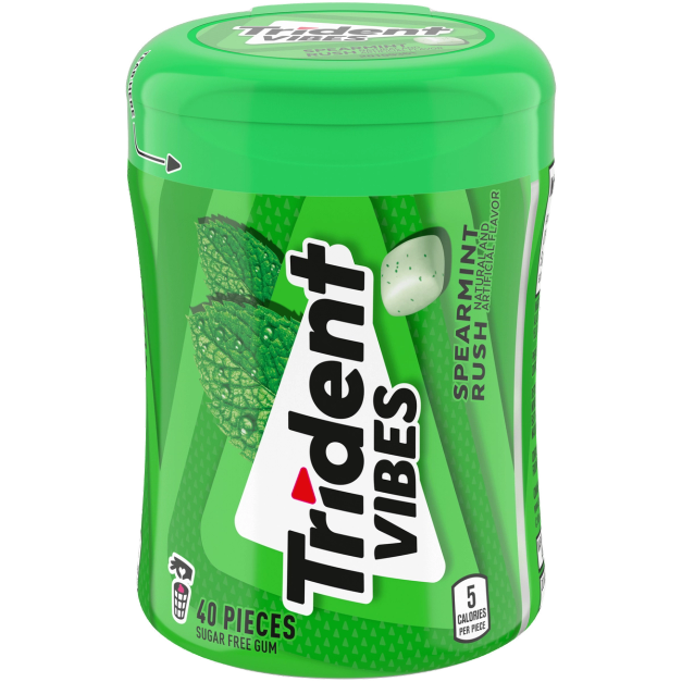 Trident Vibes Spearmint Rush (40 pieces) | Trident US
