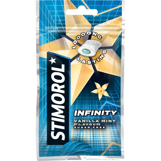 Stimorol Infinity Vanilla Mint | Stimorol Sweden