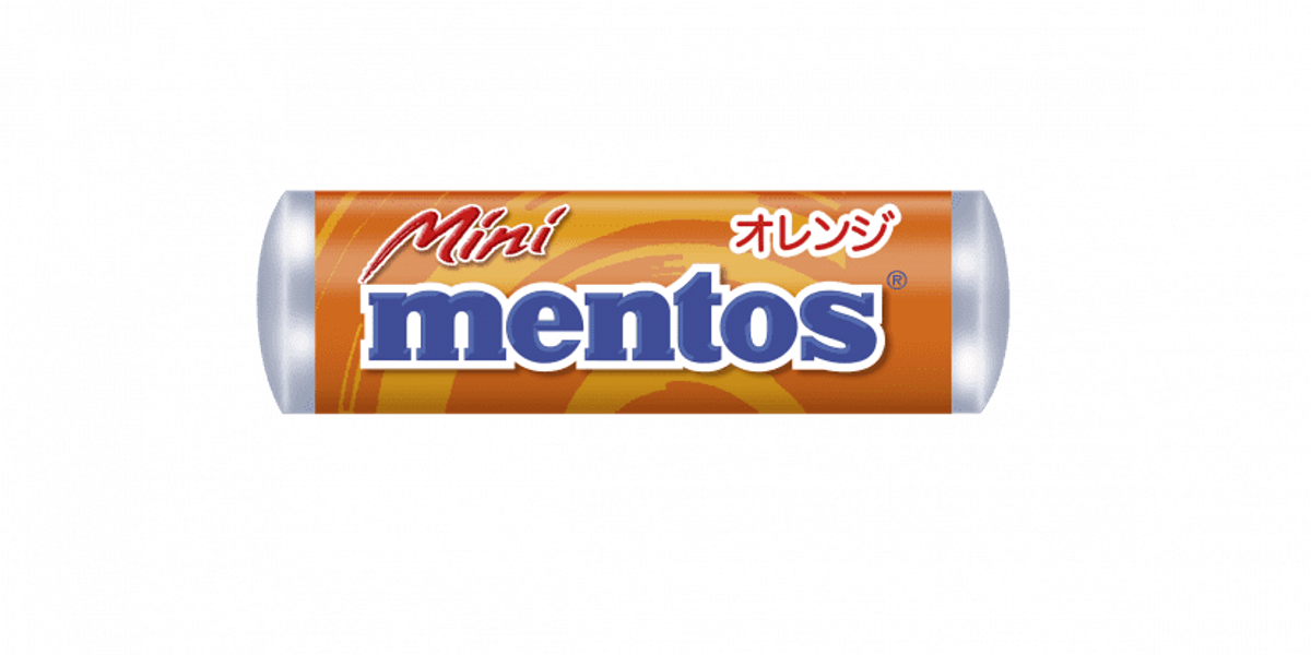 ミニメントス オレンジ | Mentos Japan