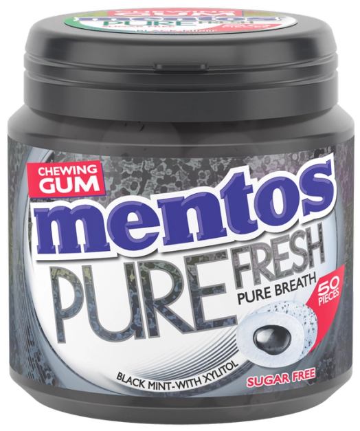 Mentos Gum Pure Fresh - Black Mint | Mentos Nederland