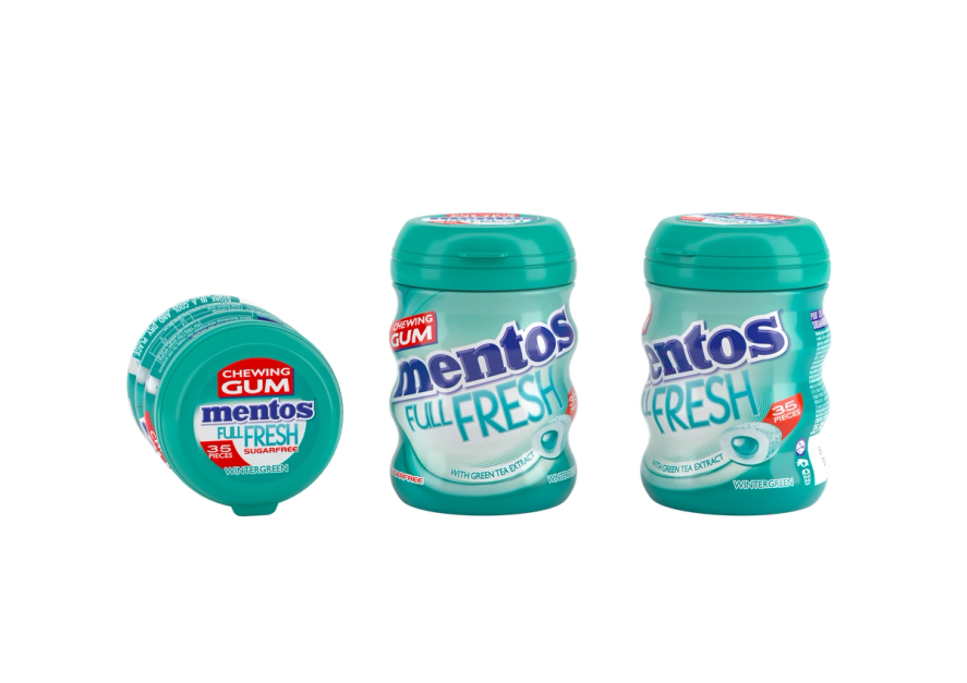 Mentos Full Fresh Wintergreen 35p Bottle | Mentos South Africa