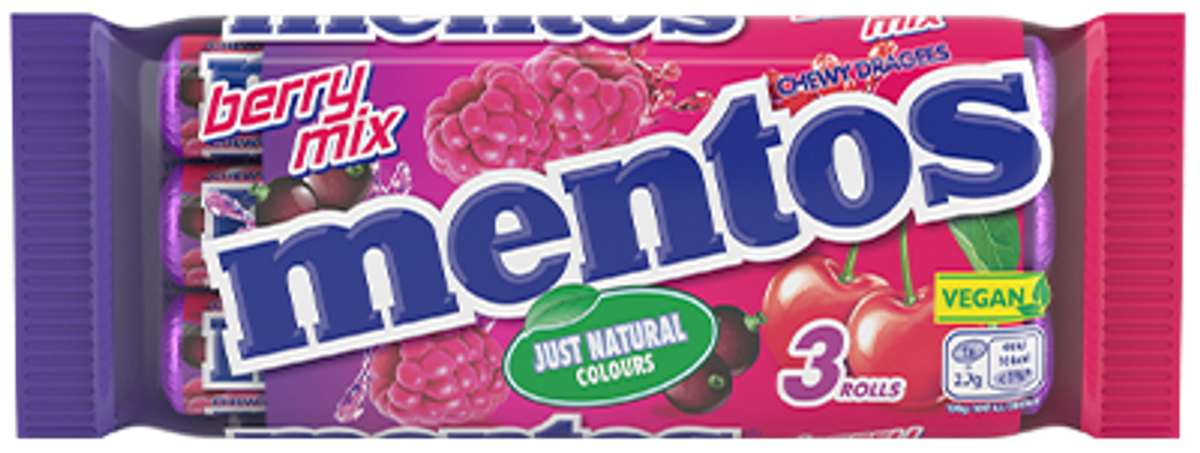 Mentos Berry Mix 4 pack | Mentos UK