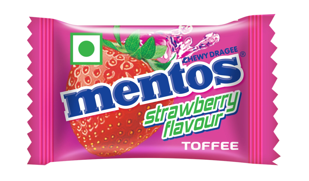 Mentos Strawberry | Mentos India