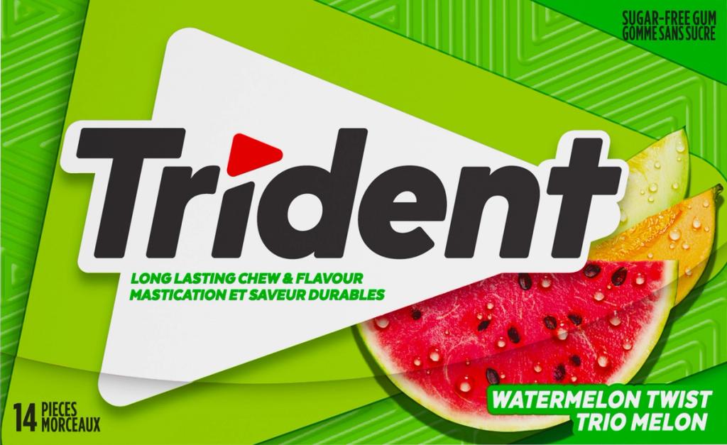 Trident Trio Melon, 14 Morceaux | Trident Canada