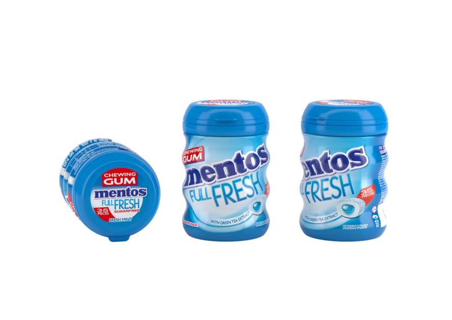 Mentos Full Fresh Freshmint 35p Bottle | Mentos South Africa