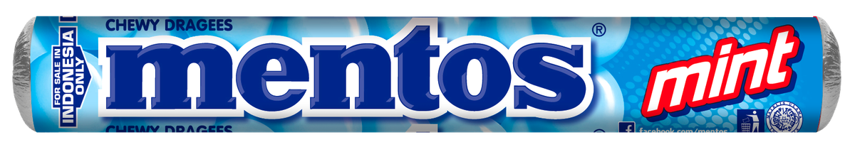 Mentos Roll Mint | Mentos Indonesia
