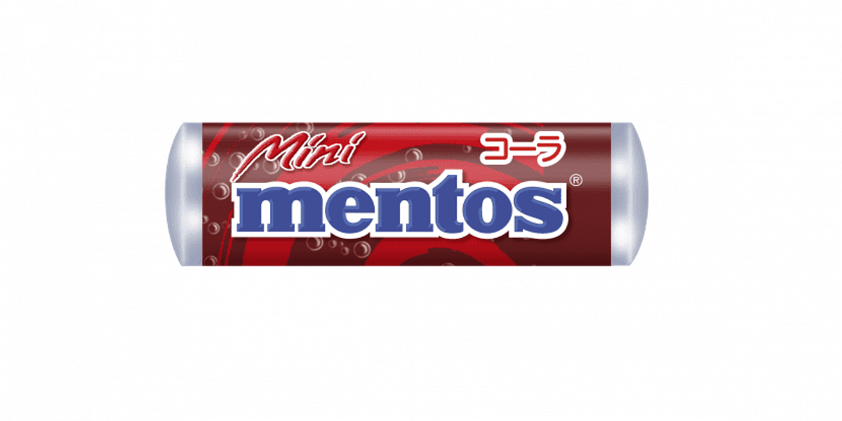 ミニメントス コーラ | Mentos Japan