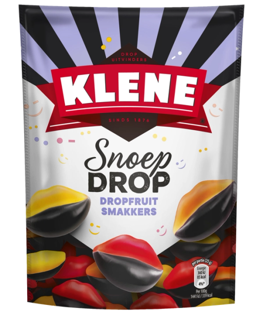 Klene Snoepdrop dropfruit Smakkers | Klene Nederland