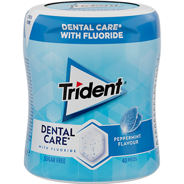 Trident Dental Care - Gragea Peppermint Bote | Trident Spain