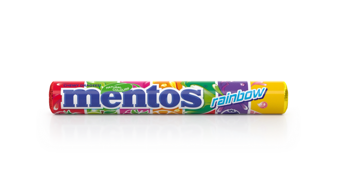 Mentos roll rainbow | Mentos Italia