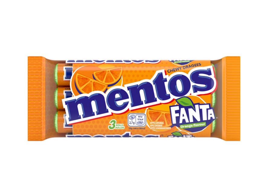 Mentos Fanta 3-pack | Mentos Finland