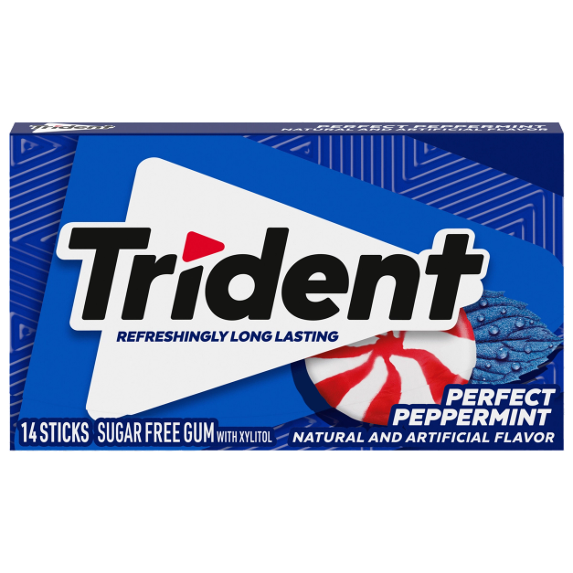 Trident Perfect Peppermint (14 pieces) | Trident US