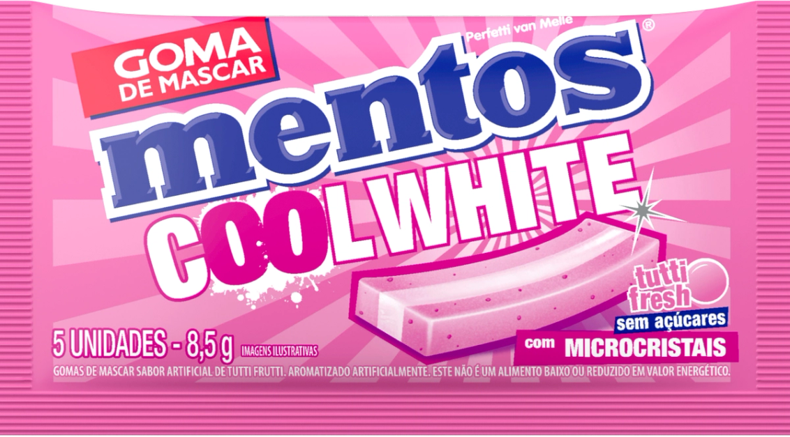 Mentos Cool White Tutti Fresh | Mentos Brazil