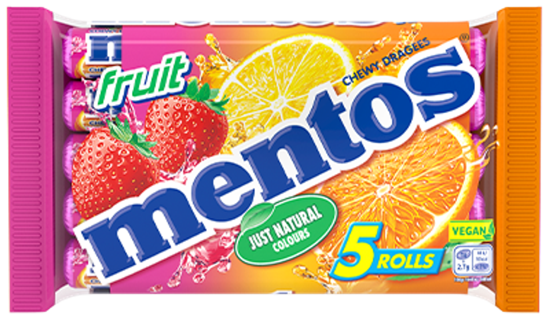 Mentos Fruit 5 Pack | Mentos UK