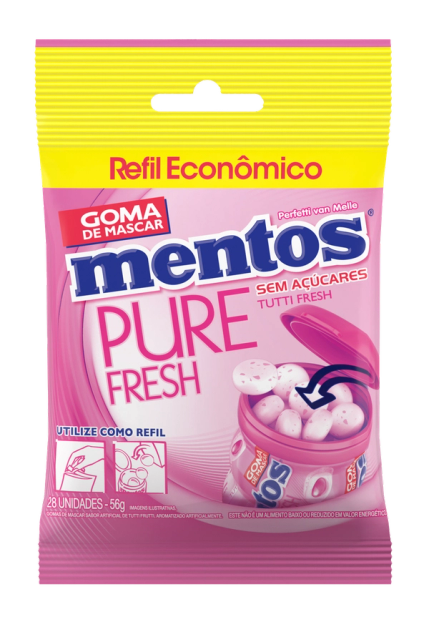 Bag Mentos Pure Fresh Tutti Fresh | Mentos Brazil