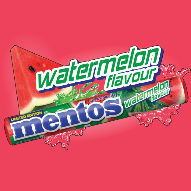 Mentos Watermelon | Mentos Australia