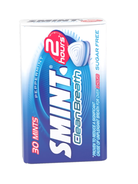 Smint XXL, 2hr Clean Breath, Peppermint, 30 Piece Tin | Smint
