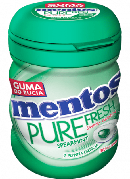 MENTOS PURE FRESH SPEARMINT BUTELKA | Mentos Poland