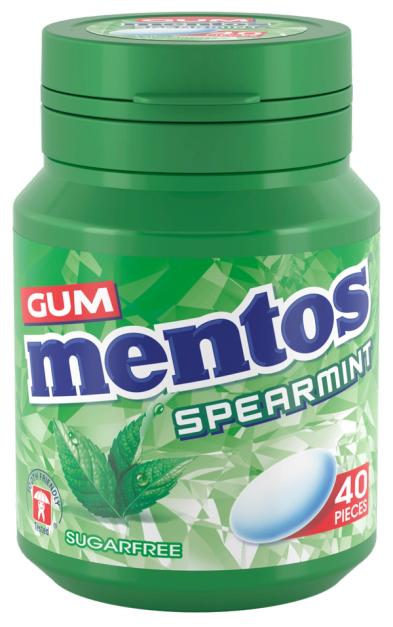 Mentos Gum Spearmint | Mentos UK